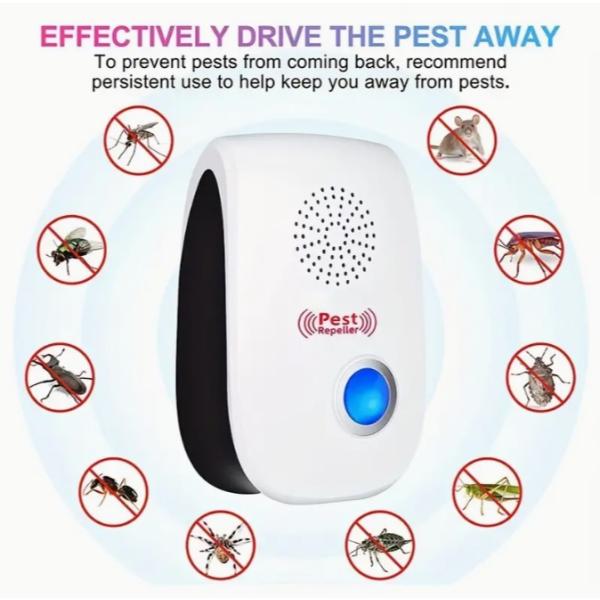 超音波昆虫撃退器 超音波害虫撃退器 超音波蚊撃退器 屋内害虫駆除 虫除け ネズミ除け 害虫除けEFFECTIVELY DRIVE THE PEST AWAY 害虫を効果的に駆除害虫の再発防止、害虫を遠ざけるため、継続的な使用をお勧め。OPT...
