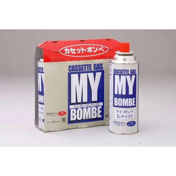 ニチネンカセットコンロ専用ガスボンベ。