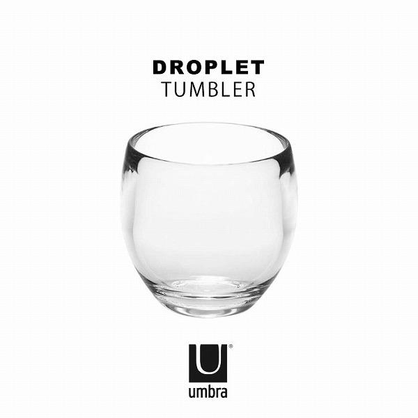 水滴をモチーフにしたバスシリーズ、DROPLET BATH COLLECTION(ドロップレット バスコレクション)。Michelle Ivankovic デザイン。透明感と高級感があるアクリル製のタンブラーです。※小物等は付属していません...