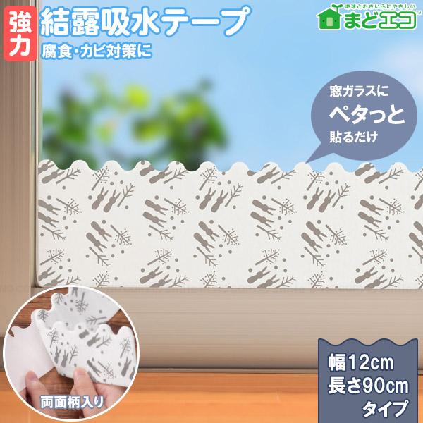 窓ガラスの下部に貼るだけで結露水を吸い取り、壁や床の腐食・汚れを防止する強力結露吸水テープ。窓ガラスにピタッと貼るだけで取り付けできます。両面柄入りなので、部屋の外からも柄が見えるタイプです。吸水した結露は自然蒸発を繰り返して効果が持続。の...