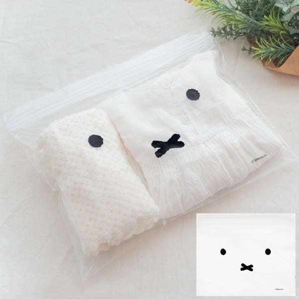 ミッフィーのお顔がかわいいストックバッグLサイズです。冷蔵＆冷凍OKで食品を入れて保存したり、小物入れにも整理整頓にも便利。Wジッパーだから液漏れしにくく安心です。■仕様[サイズ]1枚あたり:(約)縦22.5×横27×厚み0.006cm[耐...