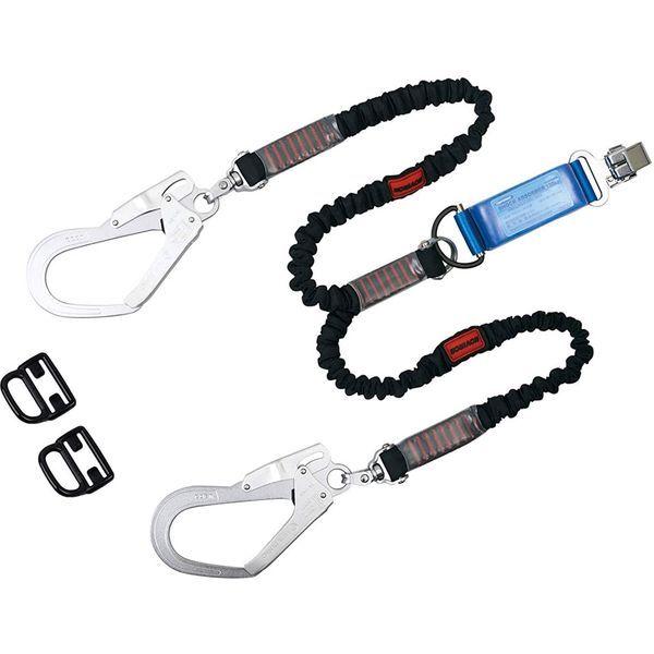 ●商品名：ツヨロン ハーネス用ランヤード●型番：THL-2-NV93SV-33-130KG-2R23