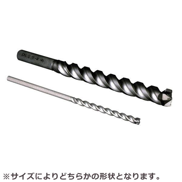 ■特　長・真円に近い穴あけが可能。・位置決め性能向上。・特殊形状により、ビットをがっちり固定。■用　途・コンクリート、ブロック、モルタル、窯業系サイディングの穴あけに。・コンクリート釘の下穴に（Φ2.5、2.8）■仕　様・刃先径：3.2mm...