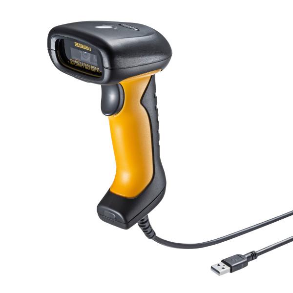 2次元&amp;1次元対応のバーコードリーダー。防水防塵対応。