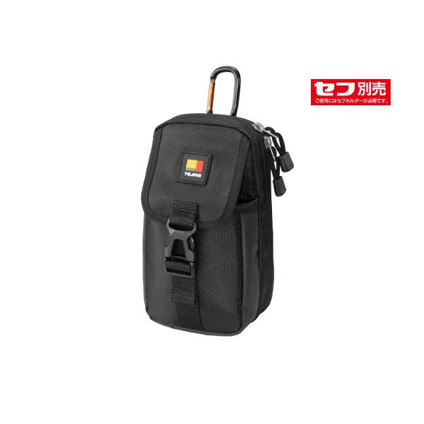 ●※セフホルダーは別売となります。ご利用にはセフホルダーが必要になります●ハーネス胸ベルトへ装着するパーツケース●胸用２段の大サイズ●野帳やスマホ6.7インチサイズが収まる●背面ポケット内寸は約H185mm×W100mm●ベルト固定用面ファ...