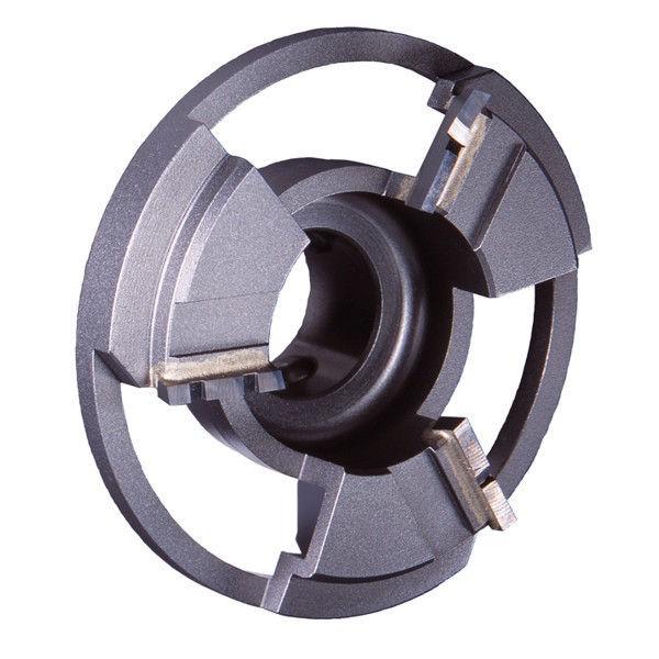 ■用途床立上げ用アダプター・ユニット取り出し金具取り付け時の床面フラット施工に。■特長・ポリクリックSシャンクに取り付け可能（センタードリルにはハイブリットコア、ガルバウッドコア、ウッディングコアのセンタードリルをご使用ください）・超硬刃採...