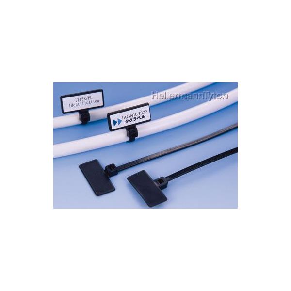 ●入数：100本/袋●色：黒●耐候グレード●全長：110mm●幅A：2.5●結束径（φmm）：最小1.5/最大22●タグサイズ（H)：9.3●タグサイズ（W)：20.6●ループ引張強度（最小値）N(kgf）：80（8.16）●ケーブルを束ね...