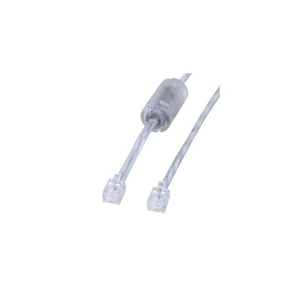 ●メーカー名：サンワサプライ●商品名：コア付シールドツイストモジュラーケーブル●型式：TEL-FST-1N2●JANコード：4969887760048