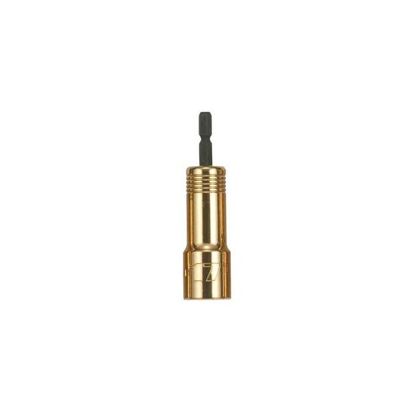 ●商品名：SDソケット 17mm 6角●型番：TSK-SD17-6K●JANコード：4975364069559●製品重量：102 g●包装寸法（mm）タテ×ヨコ×アツサ：144 ×34 ×24 ＜機能＞●レギュラータイプ●18Vインパクトド...