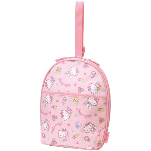 「商品情報」「主な仕様」サイズ：縦23×横21×マチ11cm（持ち手含まず）素材・材質：表地＝ポリエステル、持ち手・パイピング＝ポリプロピレン、内側＝アルミ蒸着フィルム原産国：中国