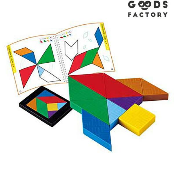 商品情報商品サイズ15×12×1.5cm（ケース）3.5×3.5×1.2cm(ピース)セット内容ピース×7、ケース×1、テキストブック×1対象年齢3歳〜商品説明ピースをひねって 頭をひねって脳を活性化！7つのカラフルなピースを組み合わせてい...
