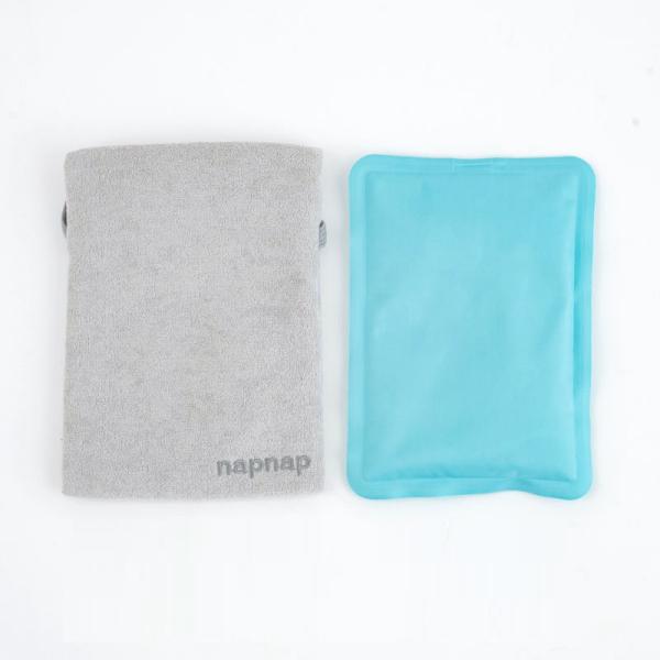 HOT&amp;COOL ジェルまくら カバー付 保冷 保温 ふわふわ ソフトタイプ 体温調節 使い方 いろいろ おでかけ 発熱時 夏のお昼寝 夏ヒンヤリ 冬ポカポカ ナップナップ napnap クリスマスプレゼント クリスマス夏ヒンヤリ ...