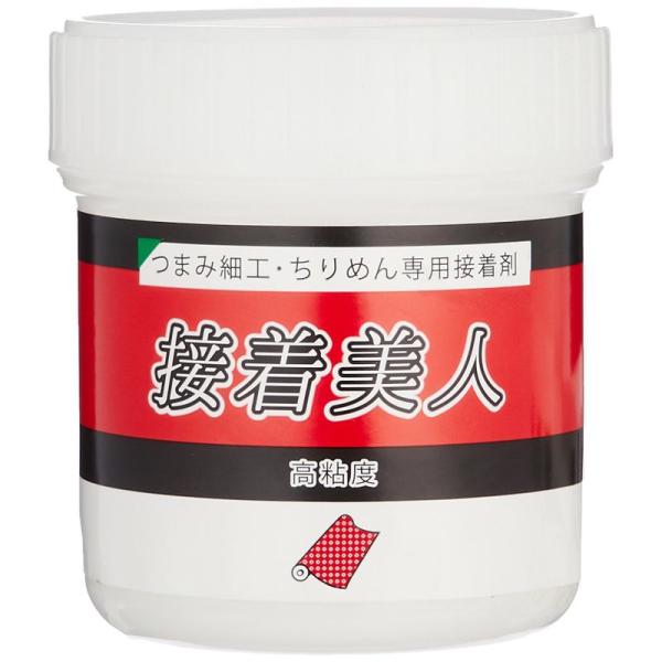 【商品名】　NBK つまみ細工専用接着剤 接着美人 100g CTN502★★ラッピングについて★★当店ではラッピングは承っておりません。ご了承くださいませ。★★サイズ・カラーの指定について★★商品によってはサイズやカラーのラインナップが複...