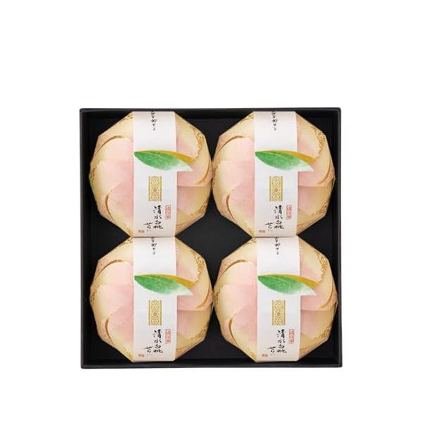 【名称】清水白桃ぜりぃ 4個入【内容量】清水白桃ぜりぃ 4個【賞味期限】発送から約45日 です。　【保存方法】直射日光、高温多湿を避けて保存してください。【特定原材料等28品目】もも【先様へのお届けの場合】贈り主名の記載★★商品保証について...