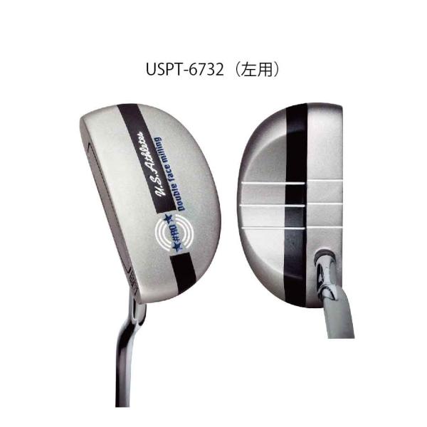 コンパクトサイズのマレットタイプ！ヘッドをより直線的に動かしたい方におすすめ！パターカバー付き（マグネット開閉式）【商品仕様】・素材：フェイス / ステンレス , ボディー / ステンレス・原産国：中国【メーカー欠品の場合は、キャンセルとな...