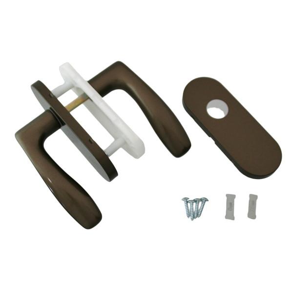 さまざまな錠前と交換できる万能タイプ 各社のネジピッチに対応できます。大型の座で、今までついていた錠前の座の跡をかくせます。 かぎなしタイプですので、室内ドアに最適お子様やお年寄りも扉の開け閉めがとても楽々なレバーハンドル 座フロントサイズ...