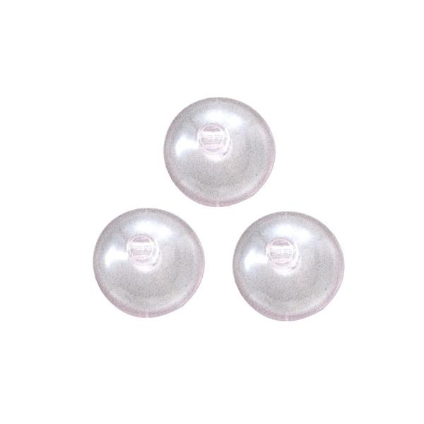 透明なので、目立ちません。はずれても再使用できます。一時的な吸着など。サイズ：幅30×縦30mm 高さ14mm素材：塩化ビニール（PVC）仕様：横穴タイプ※こちらの商品は吸盤のみです。≪画像は商品を撮影し掲載しておりますが画像と実物のお色が...