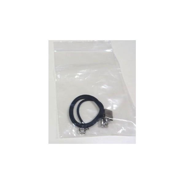 【オーダーメイドの耳穴補聴器専用　紛失防止イヤーチェーン】NJH（ニュージャパンヒヤリングエイド）補聴器メーカーから発売されているイヤチェーンです。※補聴器のテグス（輪）の部分に先端取り付けます※取り出し用の、ヒモ＝テグスの部分を輪（ループ...