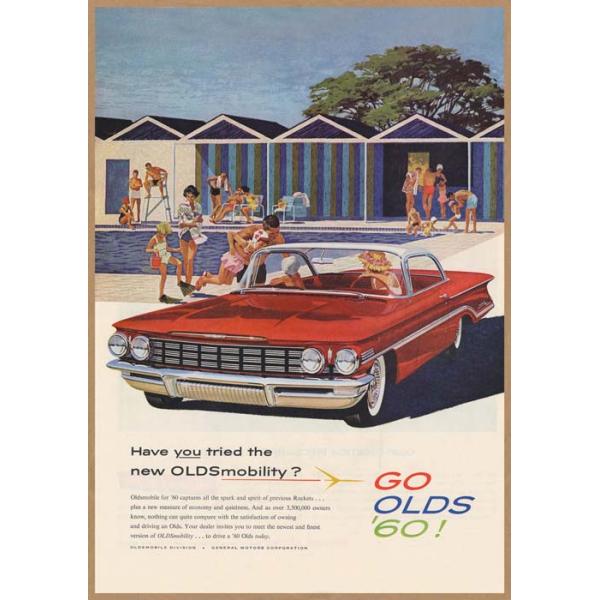 主に 1930〜1960年代のアメリカ雑誌に掲載された、ヴィンテージ風味たっぷりな広告等の復刻版ミニポスターです。●お届けはポスターのみです。ポスターに記載されている商品は販売しておりません。■サイズ： B5 約 257 ｘ 182 (mm...