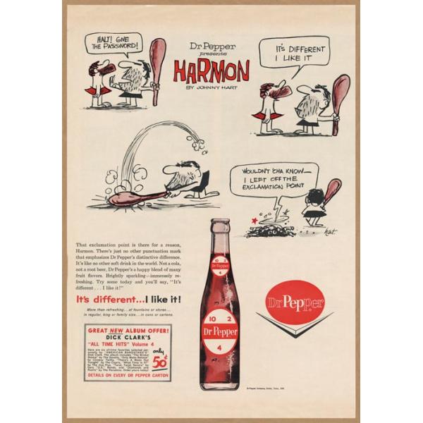 主に 1930〜1960年代のアメリカ雑誌に掲載された、ヴィンテージ風味たっぷりな広告等の復刻版ミニポスターです。●お届けはポスターのみです。ポスターに記載されている商品は販売しておりません。■サイズ： B5 約 257 ｘ 182 (mm...