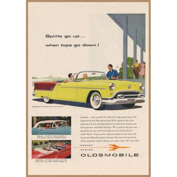 主に 1930〜1960年代のアメリカ雑誌に掲載された、ヴィンテージ風味たっぷりな広告等の復刻版ミニポスターです。●お届けはポスターのみです。ポスターに記載されている商品は販売しておりません。■サイズ： B5 約 257 ｘ 182 (mm...