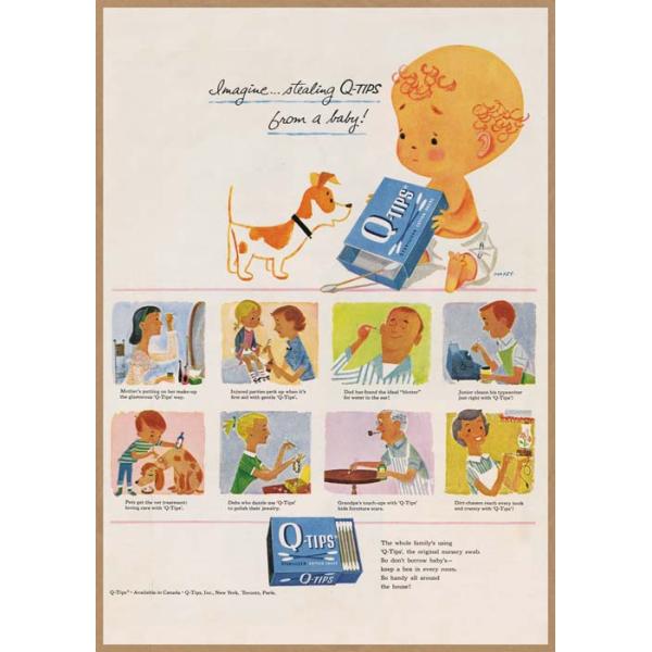 主に 1930〜1960年代のアメリカ雑誌に掲載された、ヴィンテージ風味たっぷりな広告等の復刻版ミニポスターです。●お届けはポスターのみです。ポスターに記載されている商品は販売しておりません。■サイズ： B5 約 257 ｘ 182 (mm...