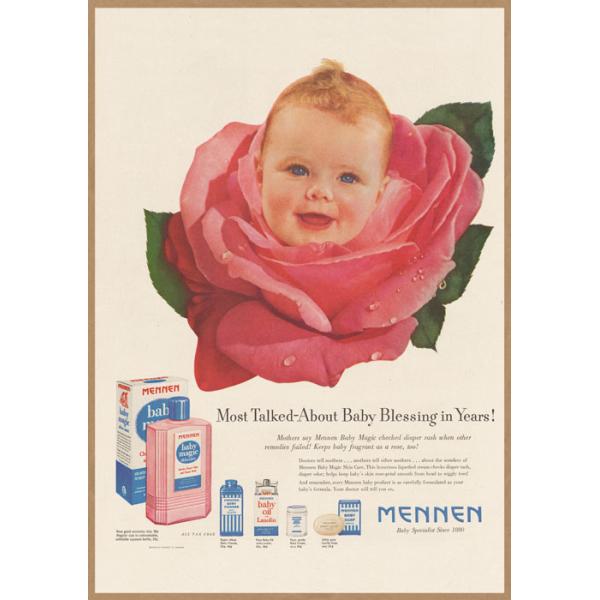 主に 1930〜1960年代のアメリカ雑誌に掲載された、ヴィンテージ風味たっぷりな広告等の復刻版ミニポスターです。●お届けはポスターのみです。ポスターに記載されている商品は販売しておりません。■サイズ： B5 約 257 ｘ 182 (mm...