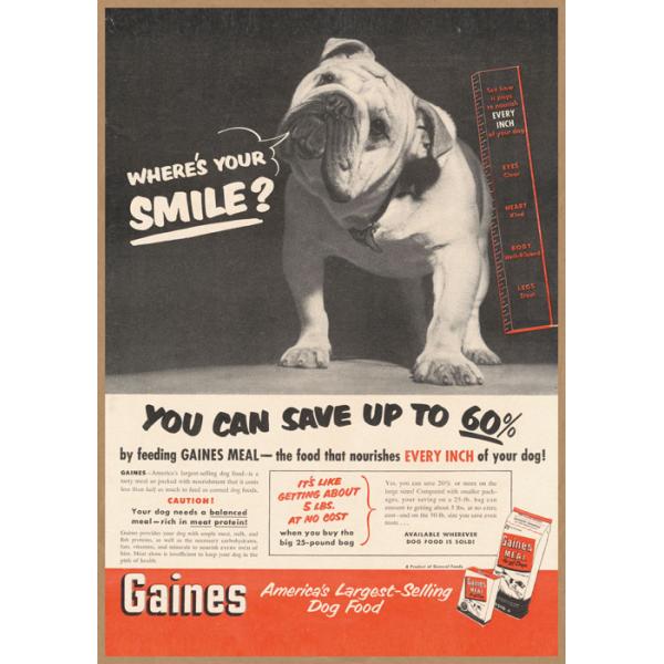 主に 1930〜1960年代のアメリカ雑誌に掲載された、ヴィンテージ風味たっぷりな広告等の復刻版ミニポスターです。●お届けはポスターのみです。ポスターに記載されている商品は販売しておりません。■サイズ： B5 約 257 ｘ 182 (mm...