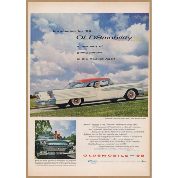 主に 1930〜1960年代のアメリカ雑誌に掲載された、ヴィンテージ風味たっぷりな広告等の復刻版ミニポスターです。●お届けはポスターのみです。ポスターに記載されている商品は販売しておりません。■サイズ： B5 約 257 ｘ 182 (mm...