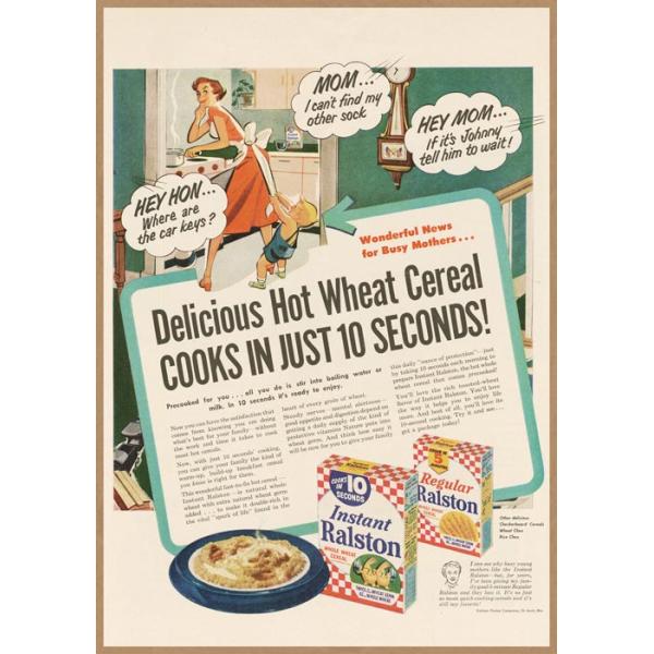 主に 1930〜1960年代のアメリカ雑誌に掲載された、ヴィンテージ風味たっぷりな広告等の復刻版ミニポスターです。●お届けはポスターのみです。ポスターに記載されている商品は販売しておりません。■サイズ： B5 約 257 ｘ 182 (mm...