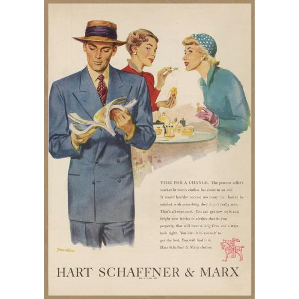 主に 1930〜1960年代のアメリカ雑誌に掲載された、ヴィンテージ風味たっぷりな広告等の復刻版ミニポスターです。●お届けはポスターのみです。ポスターに記載されている商品は販売しておりません。■サイズ： B5 約 257 ｘ 182 (mm...