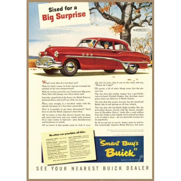 主に 1930〜1960年代のアメリカ雑誌に掲載された、ヴィンテージ風味たっぷりな広告等の復刻版ミニポスターです。●お届けはポスターのみです。ポスターに記載されている商品は販売しておりません。■サイズ： B5 約 257 ｘ 182 (mm...