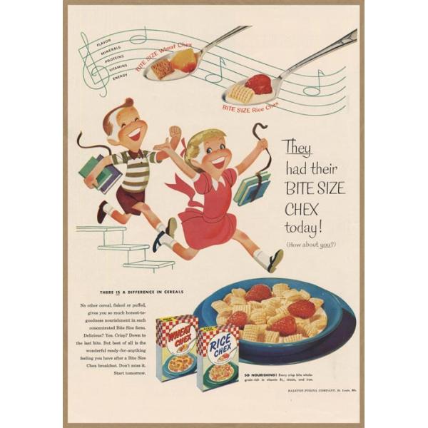 主に 1930〜1960年代のアメリカ雑誌に掲載された、ヴィンテージ風味たっぷりな広告等の復刻版ミニポスターです。●お届けはポスターのみです。ポスターに記載されている商品は販売しておりません。■サイズ： B5 約 257 ｘ 182 (mm...