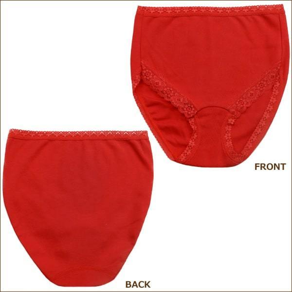 下着 レディース 日本製 綿100% 赤のショーツ 2枚組 M L LL 赤 h0133 :z04429-h0133:すまいるまこ - 通販 - Yahoo!ショッピング