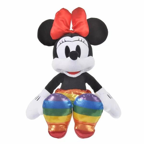 ★ディズニーストア限定ミニー ぬいぐるみ The Walt Disney Company's Pride collectionアメリカのディズニーで展開するレインボーシリーズが登場！カラフルなレインボーカラーのコスチュームがお似合い。ミニー...