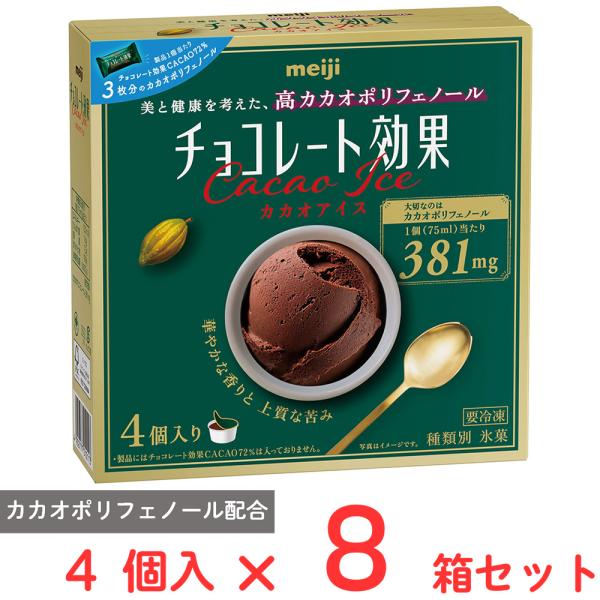 ●商品特徴チョコレート効果CACAO72%3枚分相当(381mg)のカカオポリフェノールを配合！カカオの濃厚感と後キレの良いすっきりとした風味カカオの濃厚感を感じながらも、後切れの良いすっきりとした風味を実現しました。ワード / 用途アイス...
