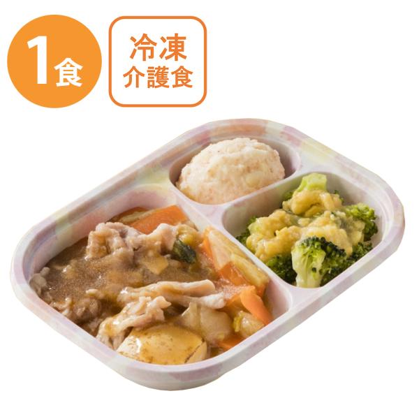 ●商品特徴主菜1品＋副菜2品のやわらかおかずセットです。冷凍保管ができ、食べたいときにいつでも簡単レンジ調理ができます。簡便で扱いやすい！レンジ調理温めるだけトレーのまま食べれば食器要らず【噛み易い物性】見た目は普通食のまま、やわらかく噛み...