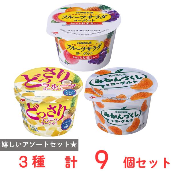 ●商品特徴30年の歴史を持つ総合食品卸会社が運営し、家庭用から業務用まで幅広いニーズにお応えする、Smile Spoonが厳選したアソートセットです！異なる魅力的な商品をお楽しみいただけます。[冷蔵]北乳 どっさりフルーツヨーグルト 120...