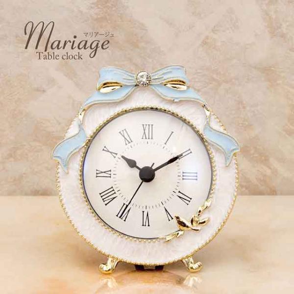 アンティーク調のマリアージュシリーズはお部屋を優雅な印象に変えてくれるでしょう。大人なお部屋のアクセントとしてオススメです。■サイズ：約W10.5 x D3.5 x H11.5 cm■素材：合金 / エポキシ樹脂 / アクリル■電池は付属し...