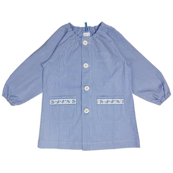 サイズ/対応身長（目安）●XS/100cm〜110cm　●S/110cm〜120cm　●M/120cm〜135cm　●L/135cm〜150cm他社のスモックより着丈が長めで、お子様のかわいいお洋服を汚れからしっかりガードしてくれる人気のス...