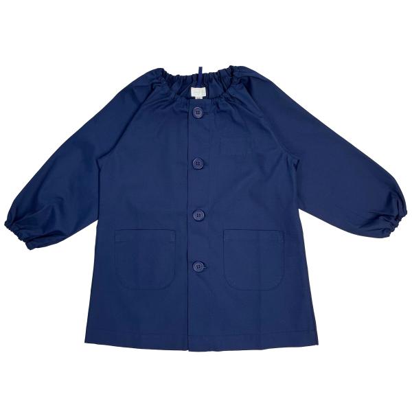 サイズ/対応身長（目安）●XS/100cm〜110cm　●S/110cm〜120cm　●M/120cm〜135cm　●L/135cm〜150cm他社のスモックより着丈が長めで、お子様のかわいいお洋服を汚れからしっかりガードしてくれる人気のス...