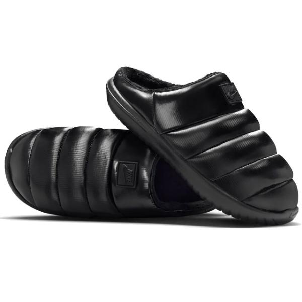 ナイキFZ7939 レディース クロッグサンダル■商品説明001(BLACK/BLACK)/S2914どこへ行くときも快適。フリースのような裏地で暖かさをキープ。マシュマロのように柔らかいフォームのミッドソールとアウトソール、グリップ性に優...