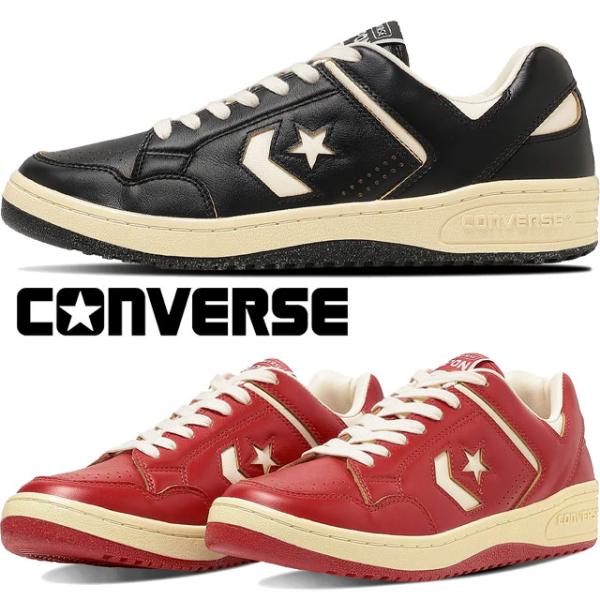 コンバース33702691 33702690 メンズ スニーカー■商品説明BLK/OWT(33702691)/S6742RED/OWT(33702690)/S67431986年に登場したバスケットボールシューズ「WEAPON」をブラッシュア...