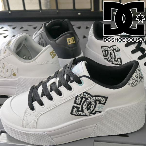 ディーシーシューズ DC SHOES  レディース 厚底 スニーカー■商品説明BLACK/GOLD(201)CHEATER(CHE)WHITE/GOLD(WG1)存在感と美脚効果を発揮するプラットフォームソールが目を引きます。ゴールドを施し...