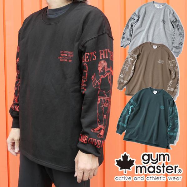 ジムマスター|gym masterG621781 メンズ トップス■商品説明03(杢グレー)/A308605(ブラック)/A308734(ライトブラウン)/A308849(グレイッシュブルー)/A3089※こちらの商品には専用の梱包材なしの...