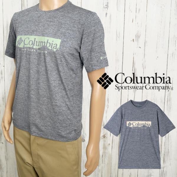 コロンビアAJ9815 メンズ Tシャツ■商品説明011(Black Heather/CSC Box Treeline)/A363464(Collegiate Navy Heather/CSC Box Treelin)A364※こちらの商品...