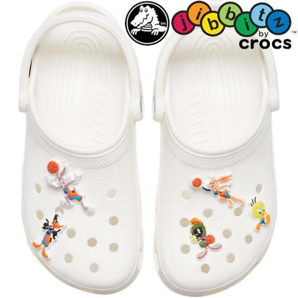 クロックス crocs    ジビッツ Jibbitz■商品説明10009192(Space Jam2 Character 5 PACK)※こちらの商品には専用の梱包材なしの、商品のみのお届けとなります。クロックスのシューズやギアを楽しくカ...