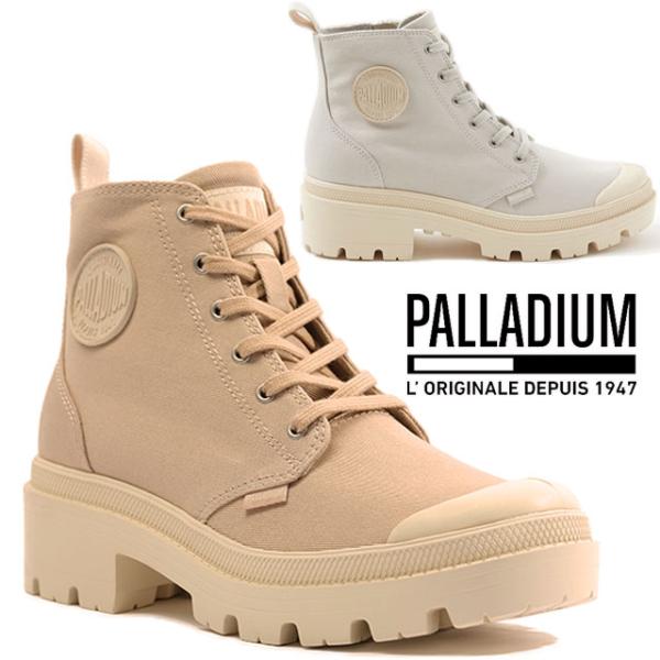 パラディウム PALLADIUM  レディース スニーカー■商品説明055(MOONSTRUCK)662(NUDE RUST)サイドジップ仕様のヒールタイプモデルです。ブランドアイコンであるパンパをソフトなツインキャンバスのアッパーで落ち着...