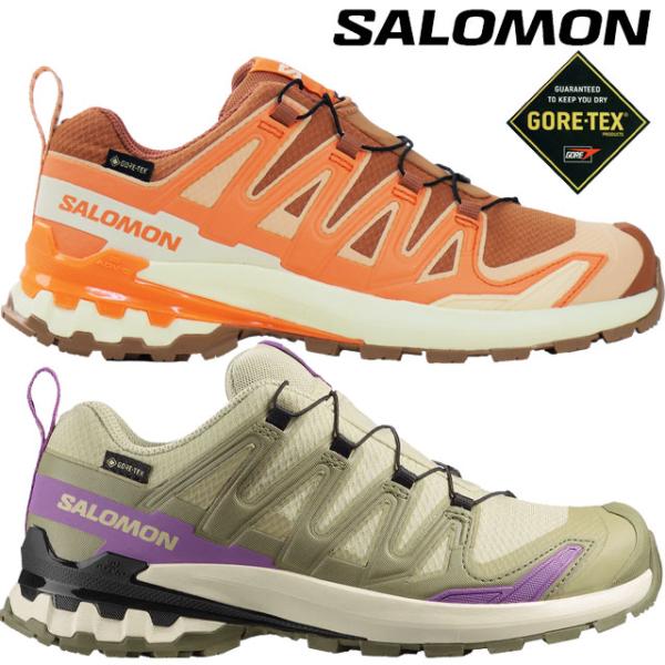 サロモン|SALOMONL47987800 L49145800 レディース 防水 スニーカー■商品説明Pecan Brown/Nectarine/Almond Cream(L47987800)/S7073Bog/Aloe/Concord G...