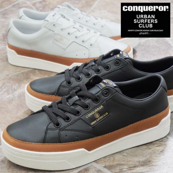 コンカラー|conquerorCHESTER メンズ スニーカー■商品説明BLACK(ブラック)/S2166WHITE(ホワイト)/S2167コンカラーはサーフブランドとして発信され、アクションスポーツマーケットを中心とした徹底したイメージ...